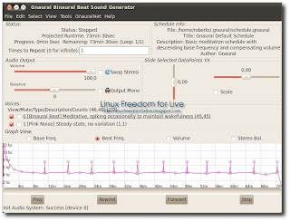 Gnaural Generare Battiti Aurali 1.0.20100606 - lucid - Linux Freedom